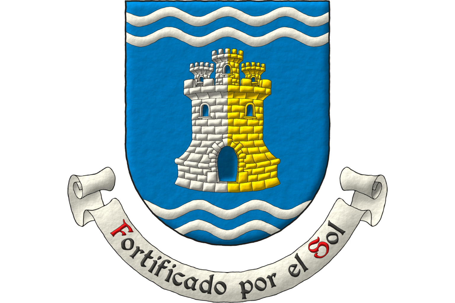 Kevin Larkin, Fortificado por el Sol – Salmeron Heraldry